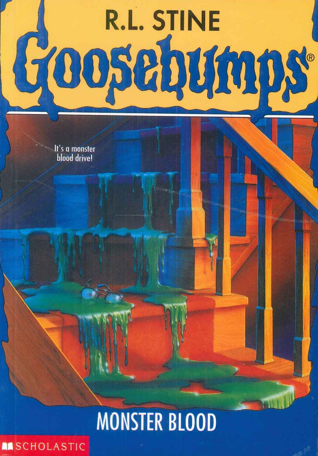 Scholastic Goosebumps Monster Blood R.L.Stine stories | المعرض المصري ...
