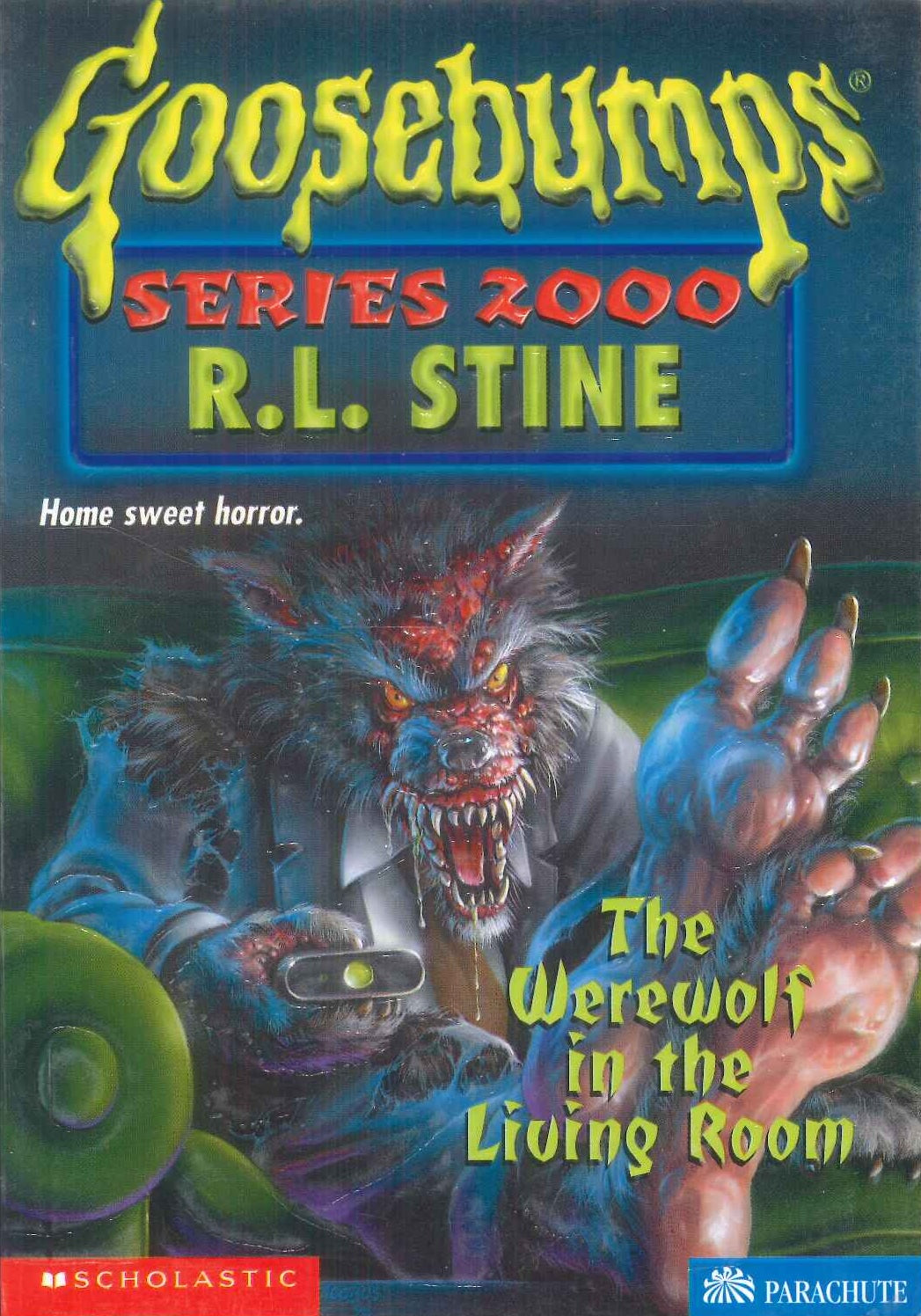 Scholastic Goosebumps The Werewolf In The Living Room R.L.Stine stories ...