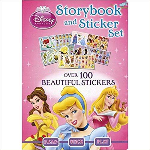 Disney Princess Sticker Storybook Set Children | المعرض المصري للكتاب ...