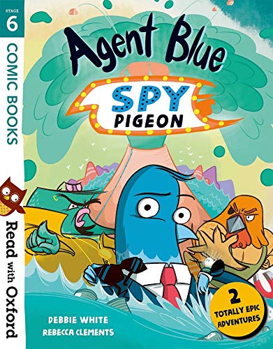 Agent Blue, Spy Pigeon Stage 6 Children | المعرض المصري للكتاب EGBookfair